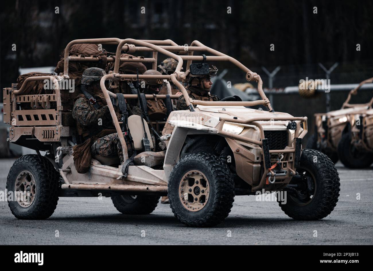 U.S. Marines with 2d Light Armored Reconnaissance Battalion, 2d Marine ...