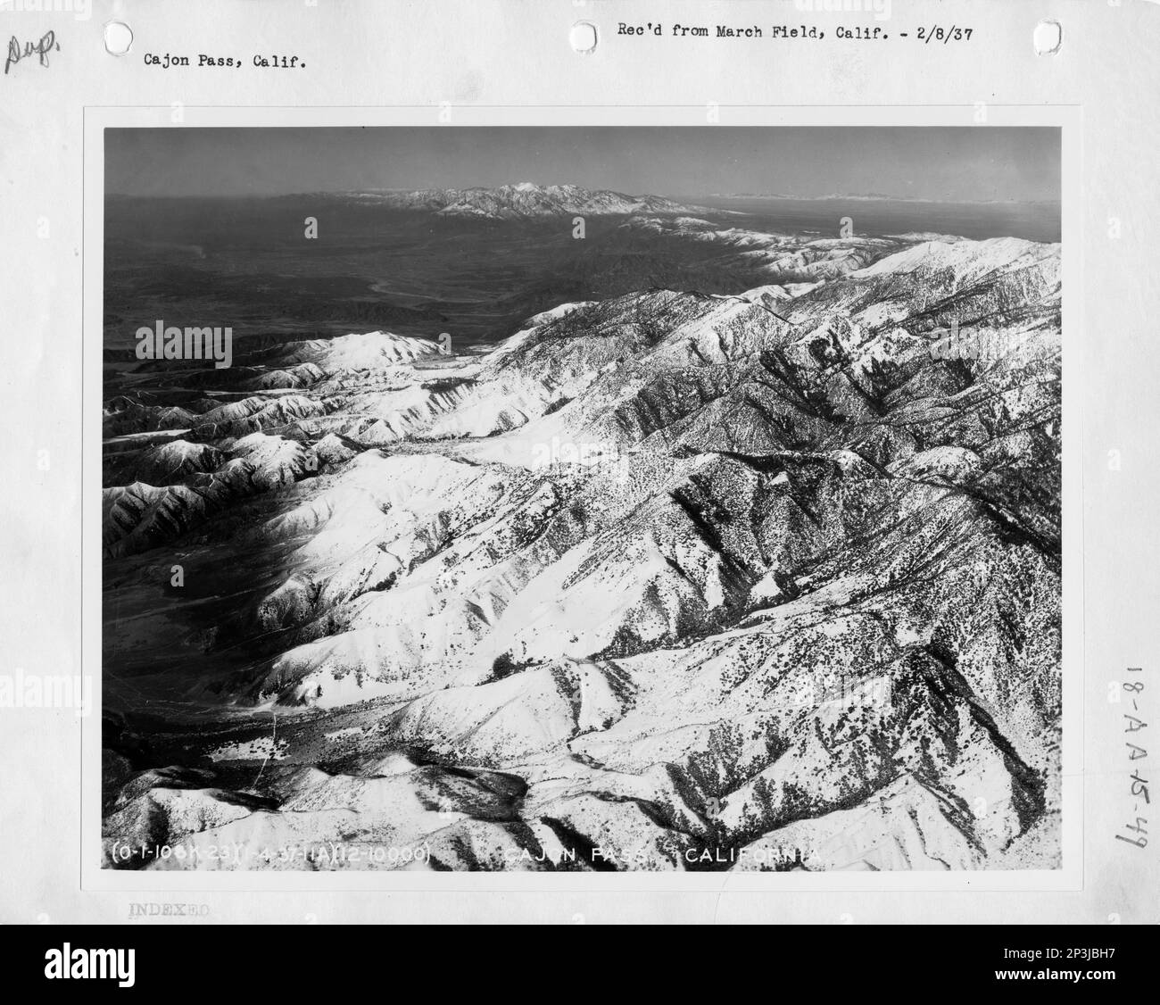 Cajon pass Black and White Stock Photos & Images - Alamy