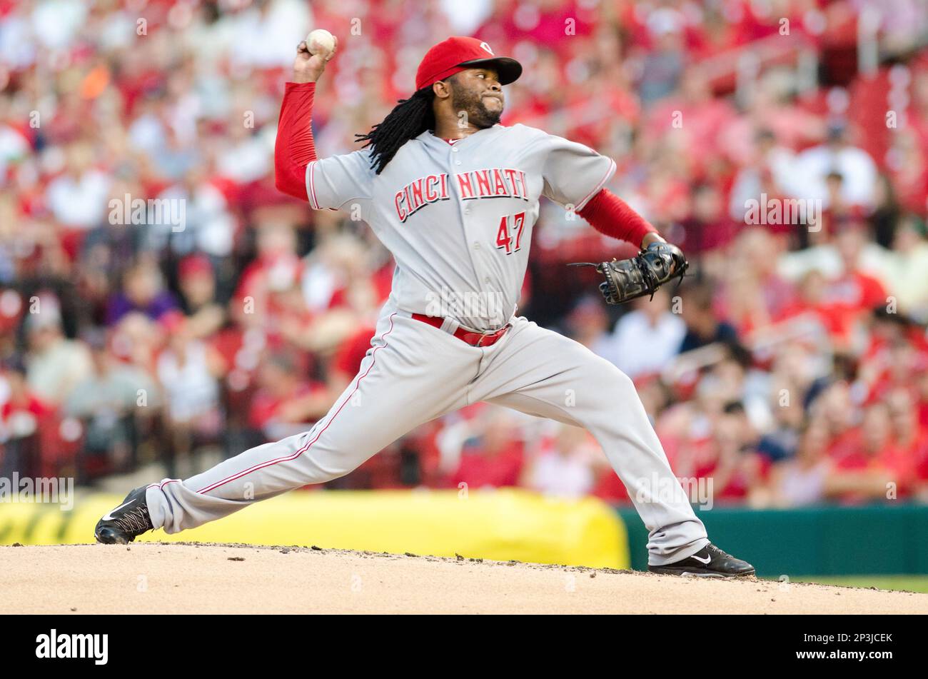 August 20, 2014: Cincinnati Reds Starting pitcher Johnny Cueto (47 ...