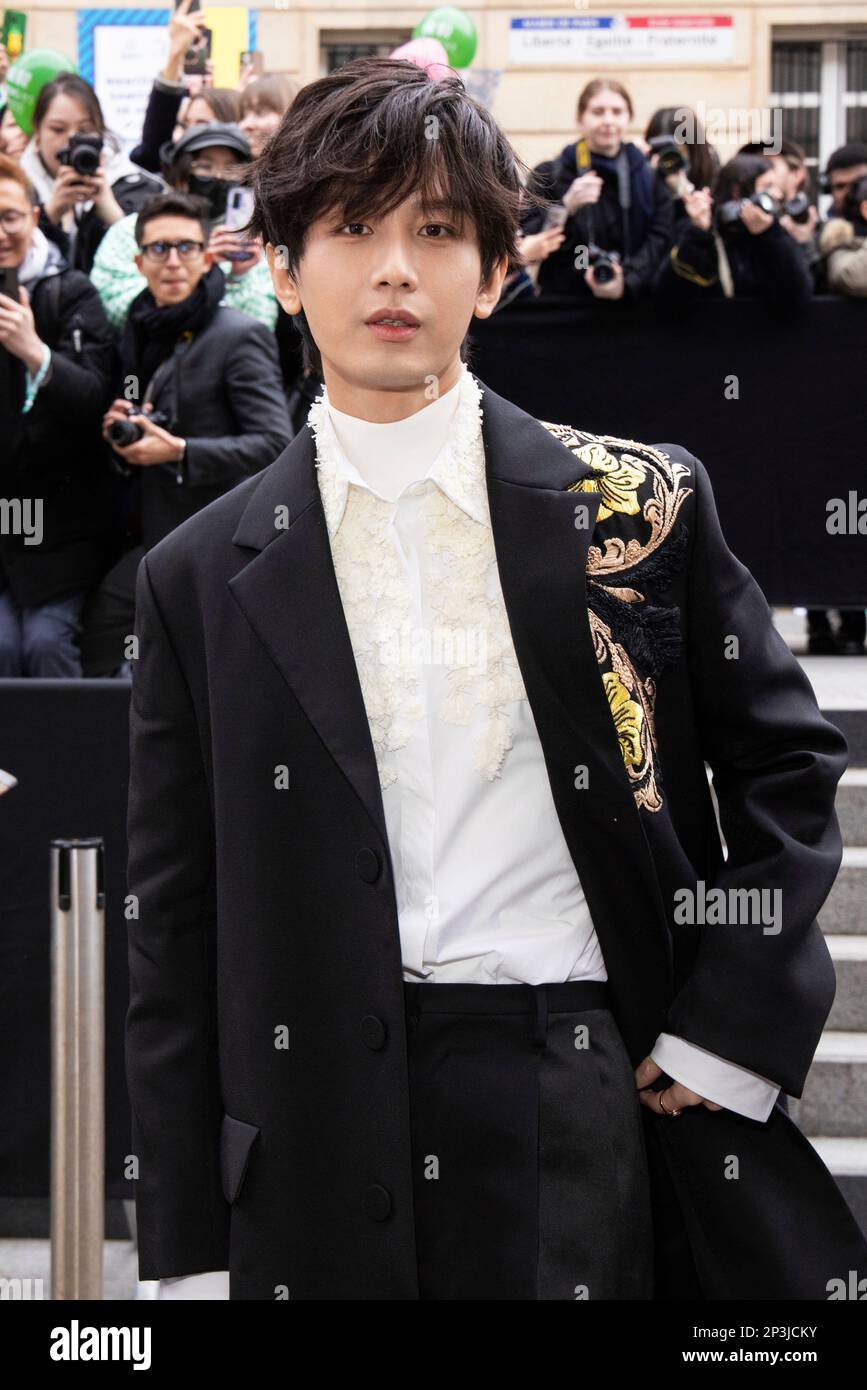 Cheng Yi attends the Lanvin Fall/Winter 2023-2024 ready-to-wear ...