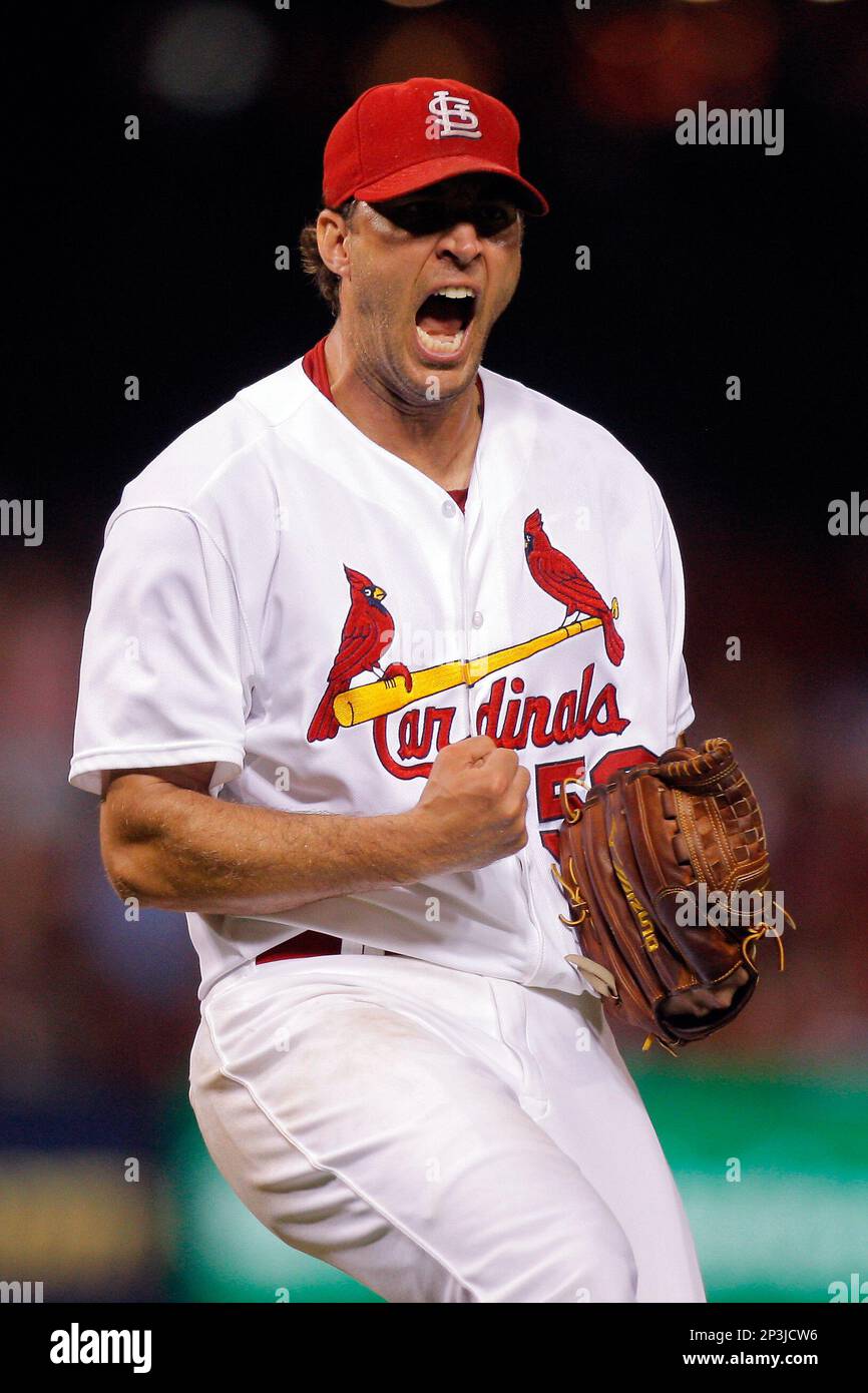 7 Aug 2014: St. Louis Cardinals starting pitcher Adam Wainwright (50 ...