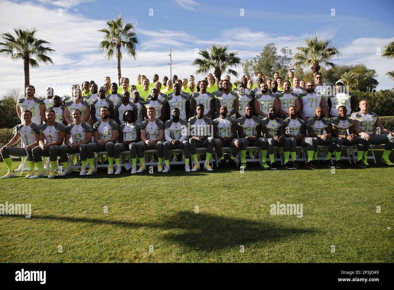 Team Carter poses for a team photo at the Arizona Biltmore during the ...