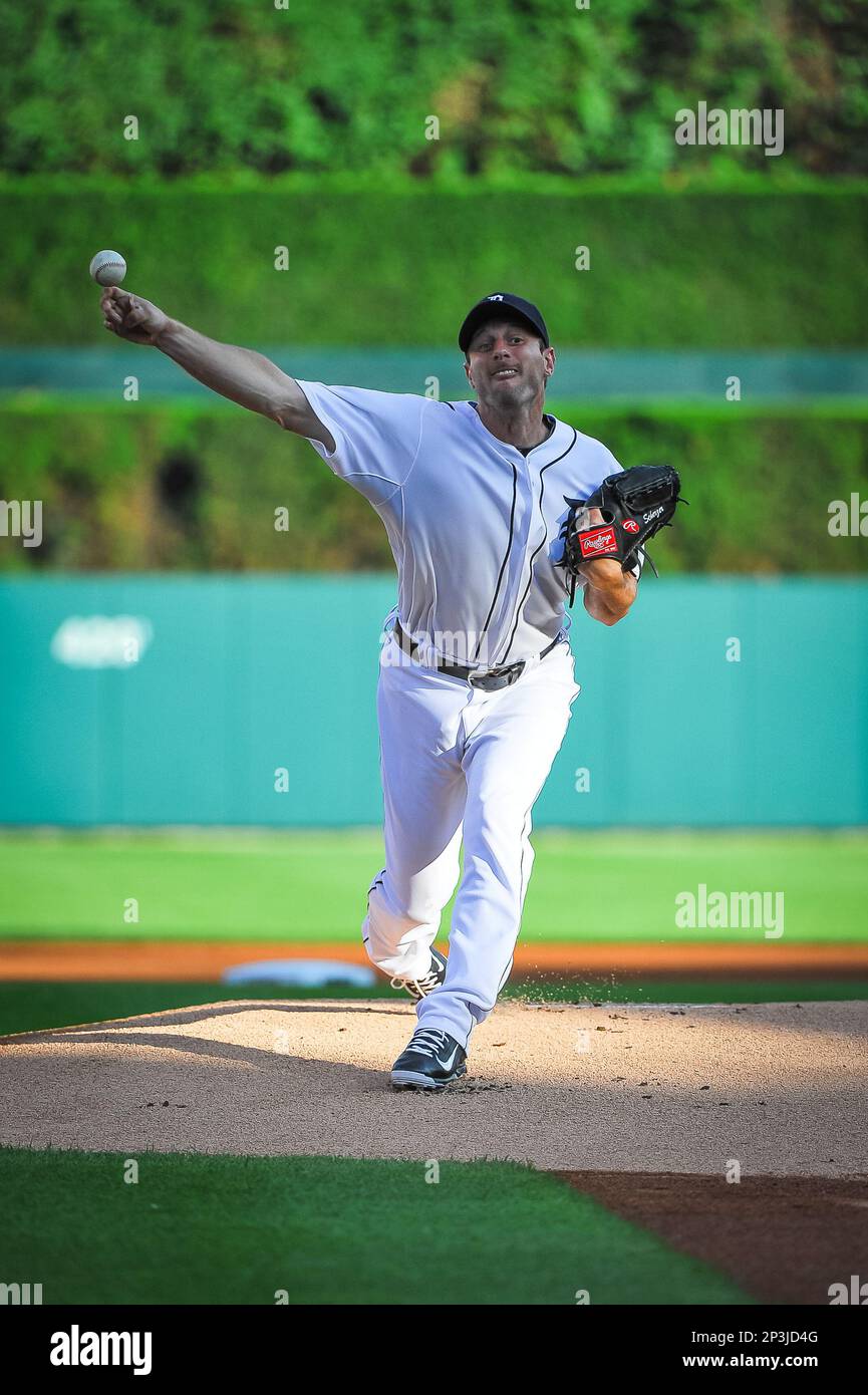 June 7, 2014 - Detroit, MIDetroit Tigers starting pitcher Max Scherzer ...