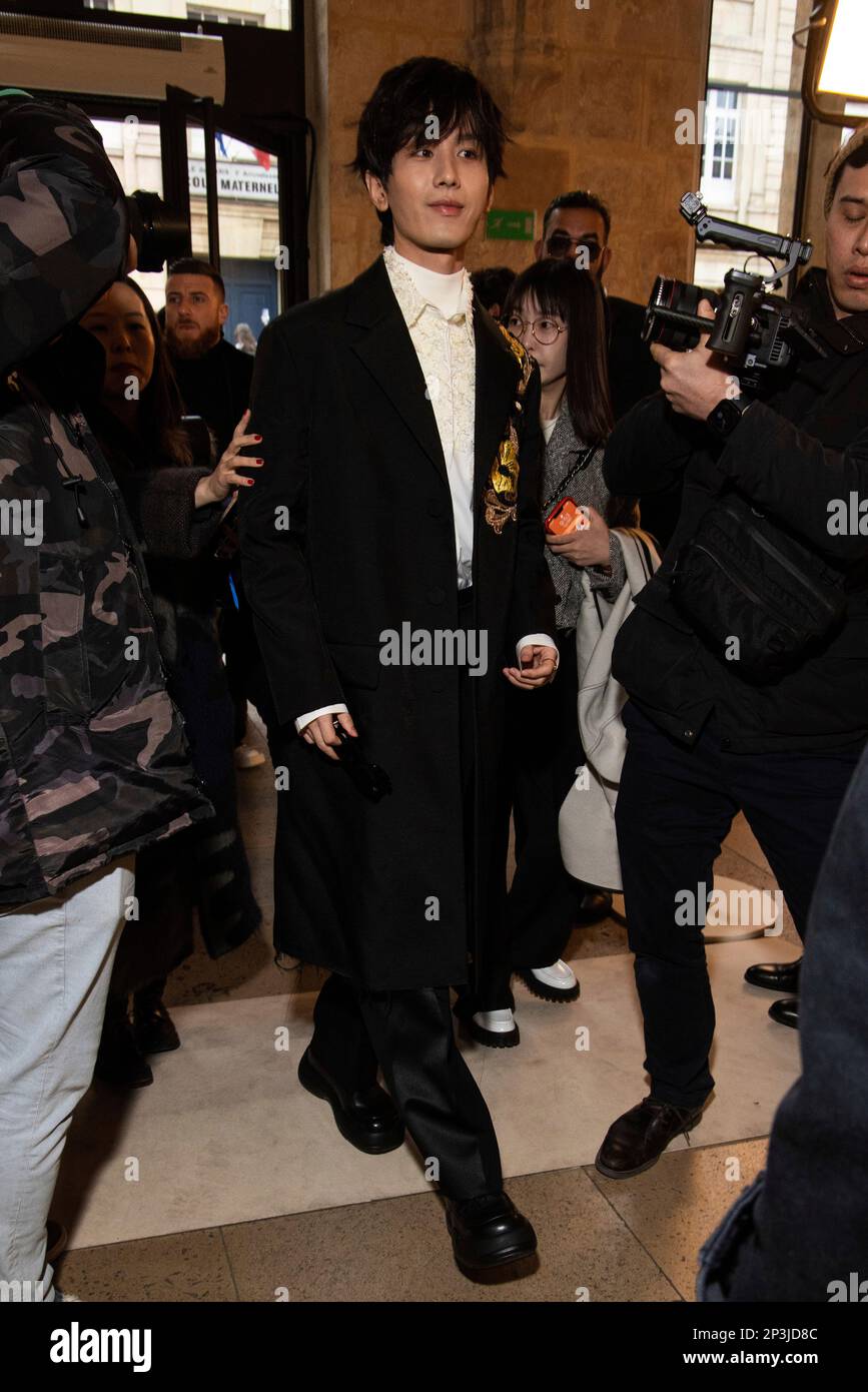 Cheng Yi attends the Lanvin Fall/Winter 2023-2024 ready-to-wear ...