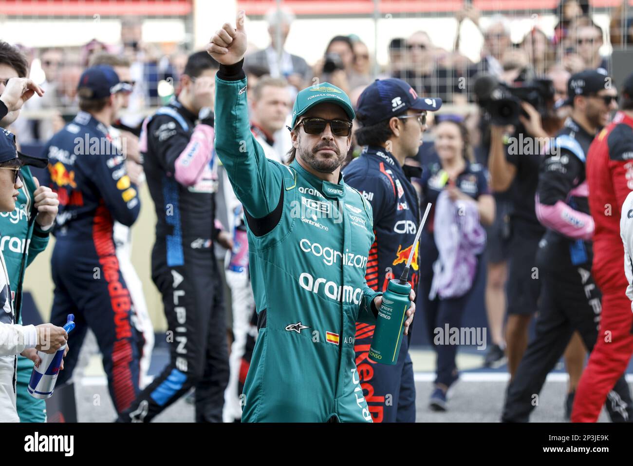 ALONSO Fernando (spa), Aston Martin F1 Team AMR23, portrait during the ...