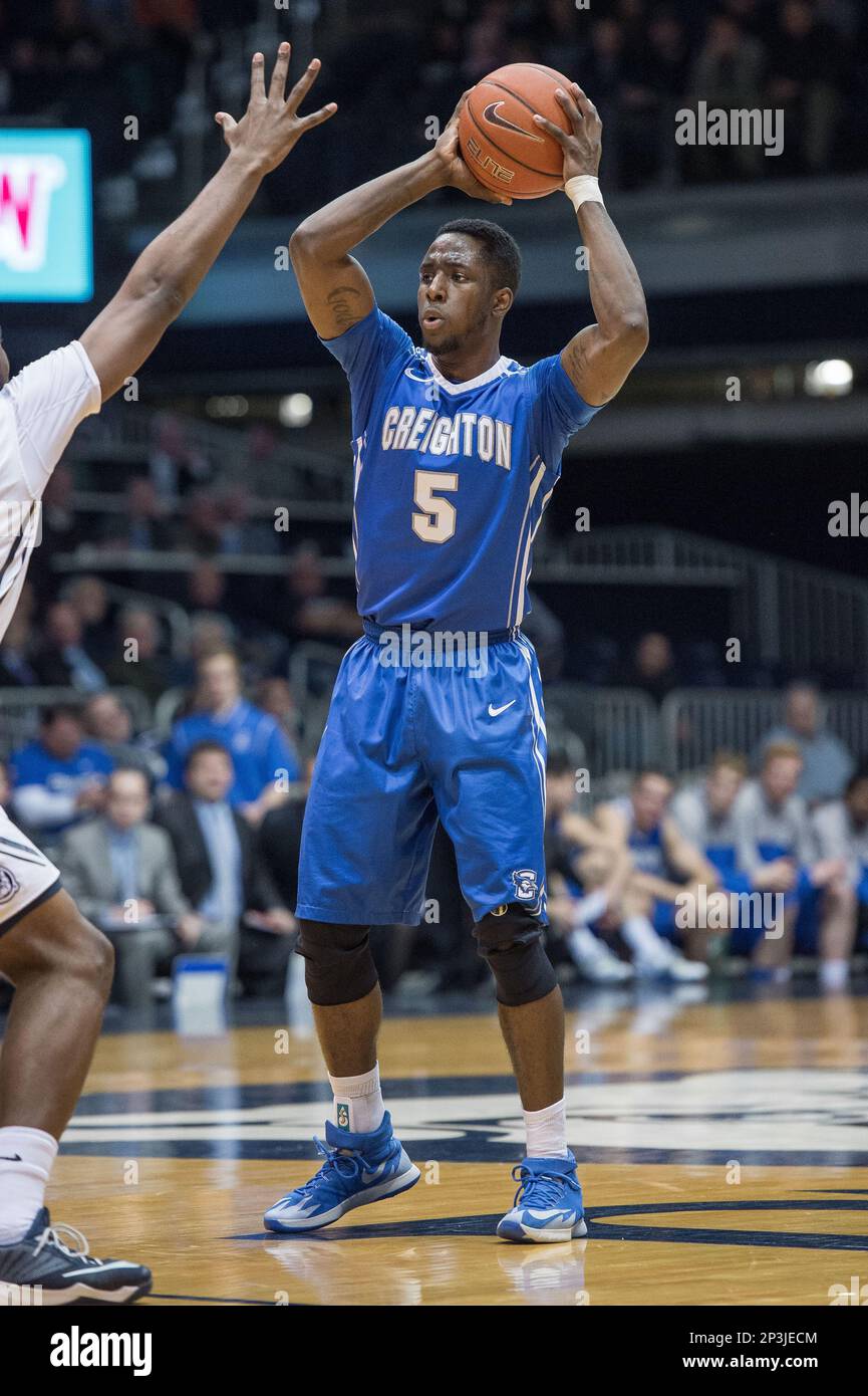January 21, 2015: Creighton Bluejays guard Devin Brooks (5) during the ...