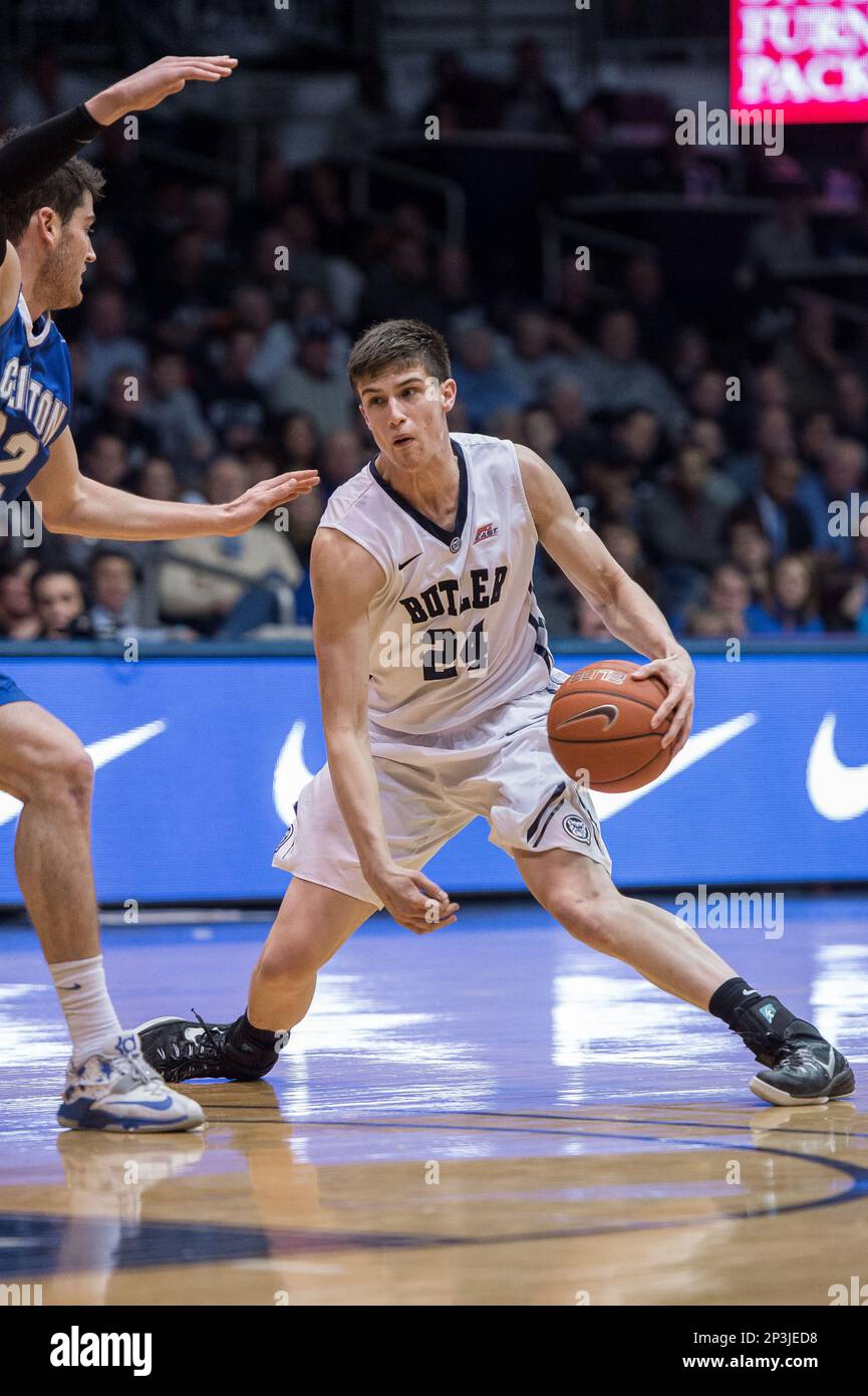 January 21, 2015: Butler Bulldogs guard Kellen Dunham (24) in action ...