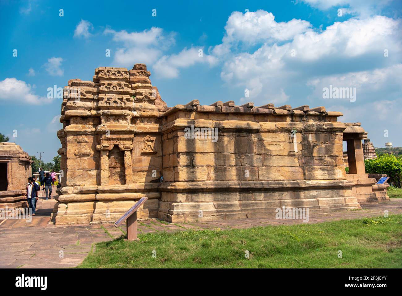 Beautiful temples in Aihole built during the reign of Chalukya kings ...