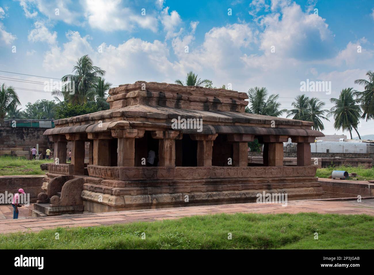 Beautiful temples in Aihole built during the reign of Chalukya kings ...