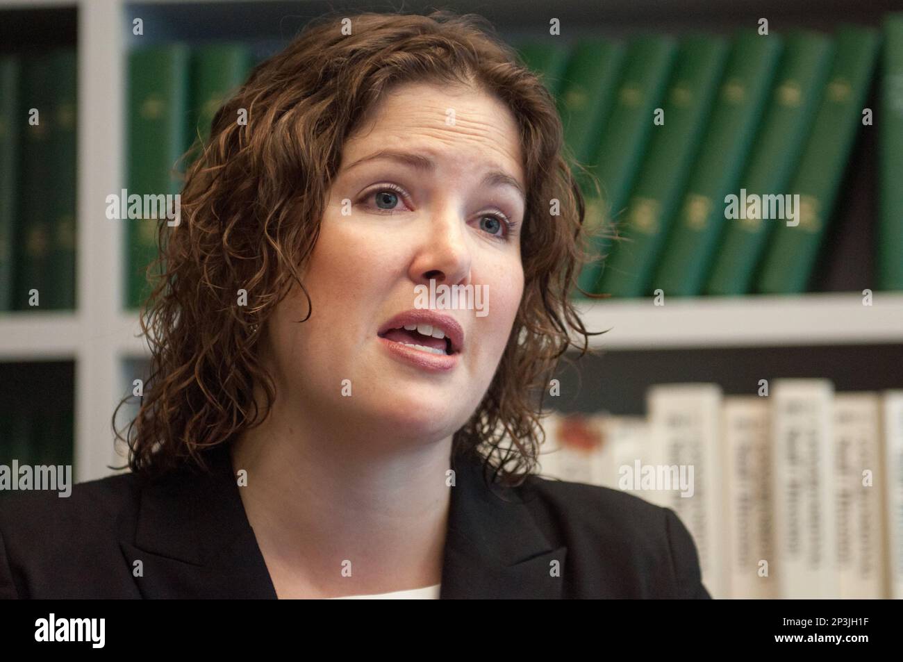 UNITED STATES - Date: Emily Cain, a democratic congressional candidate ...