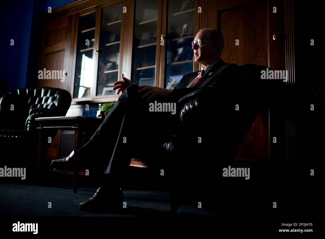 UNITED STATES - MAY 6: Rep. Bill Foster, D-Ill., is interviewed by Roll ...