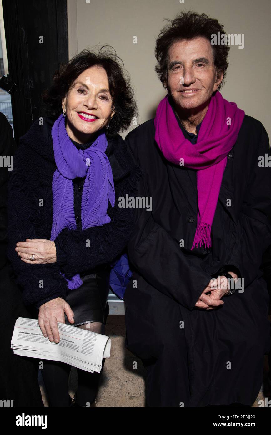 Jack Lang and Monique Buczynski attend the Rick Owens Fall/Winter 2023 ...