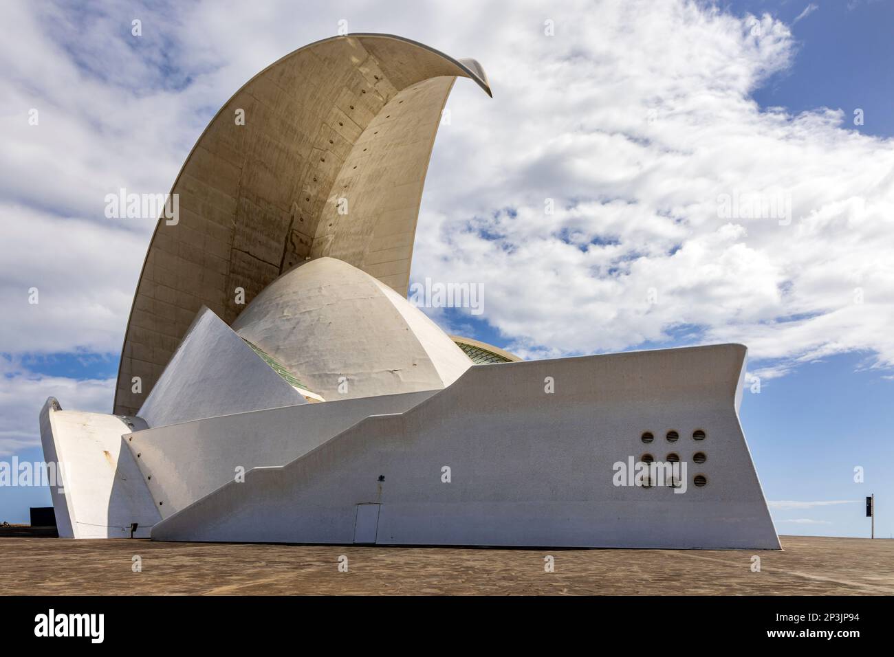 Auditorio de Tenerife "Adán Martín" Building, the famous concert hall ...