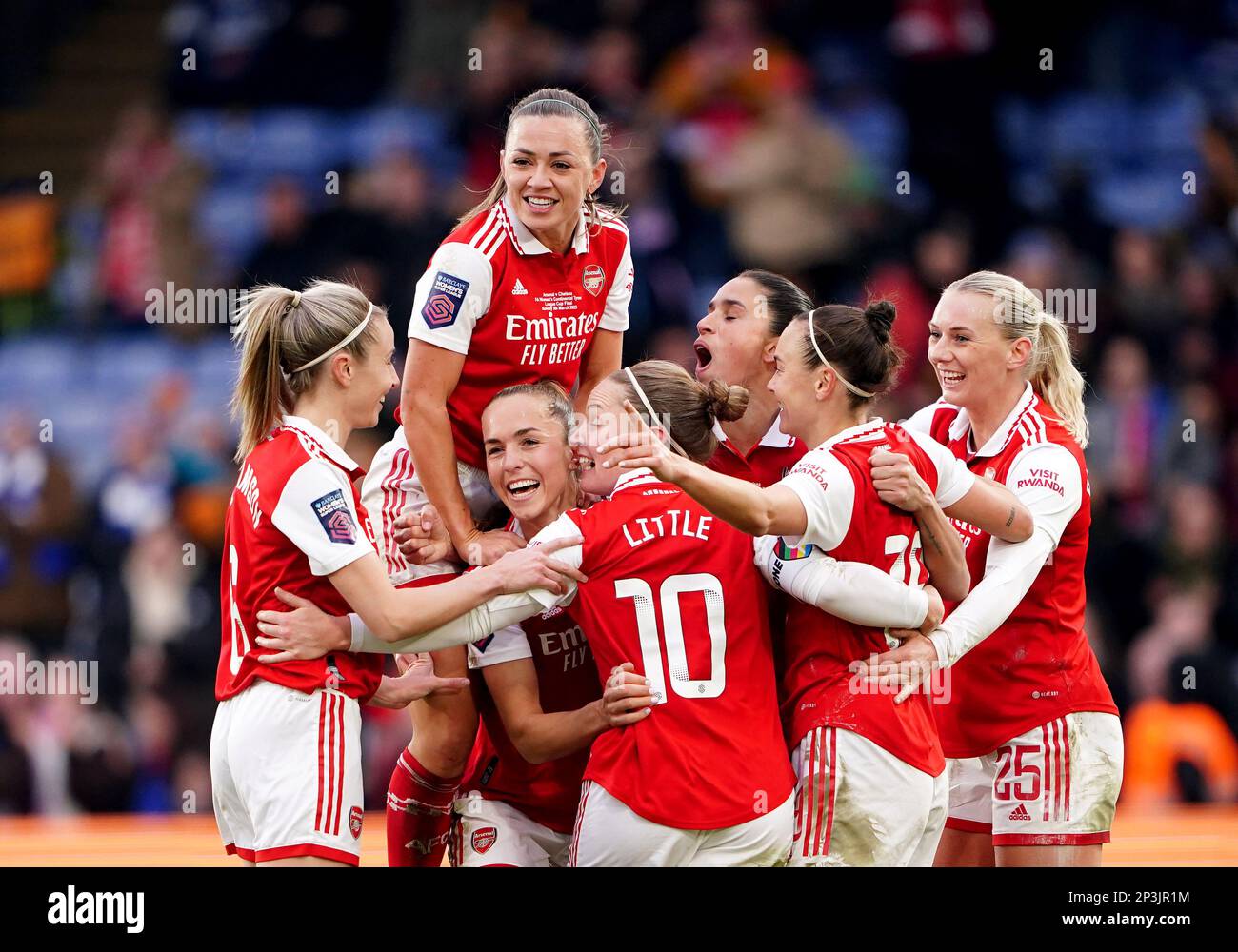 Arsenal celebrate goal 2023 hi-res stock photography and images - Alamy