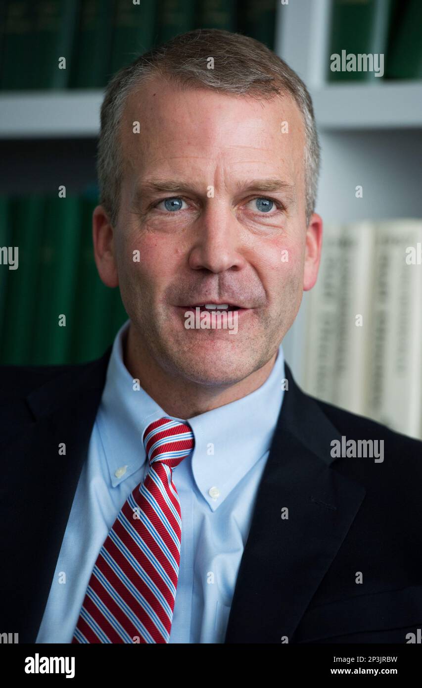 UNITED STATES - JUNE 4: Dan Sullivan, Republican senate candidate from ...