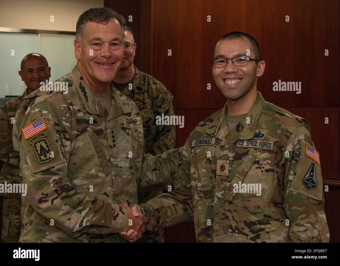 U.S. Army Gen. James Dickinson, United States Space Command commander ...