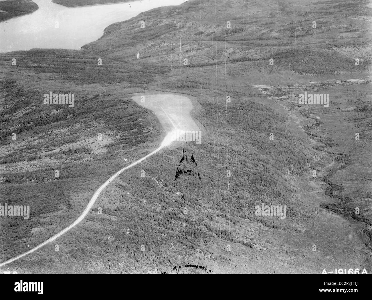 Alaska - Ruby, Aerial Photograph Stock Photo - Alamy