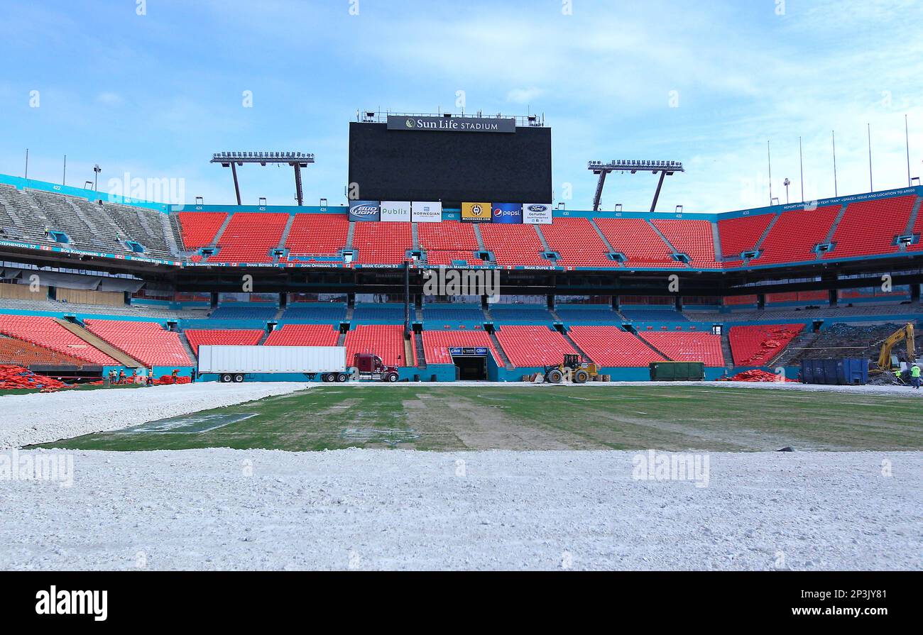 The Miami Dolphins organization provides a behind-the-scenes hard-hat ...