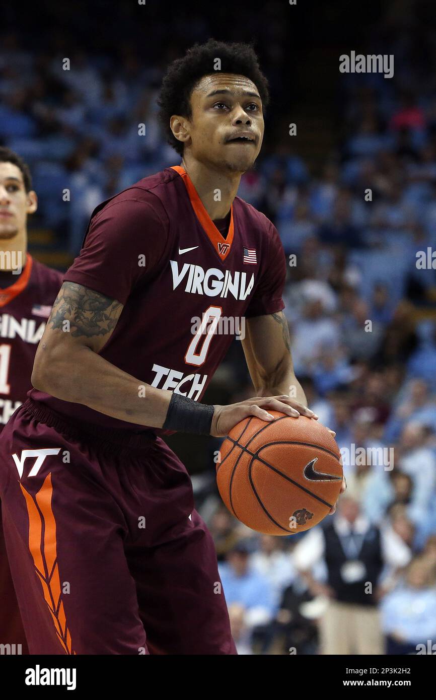 18 January 2015: Virginia Tech's Shane Henry. The University of North ...