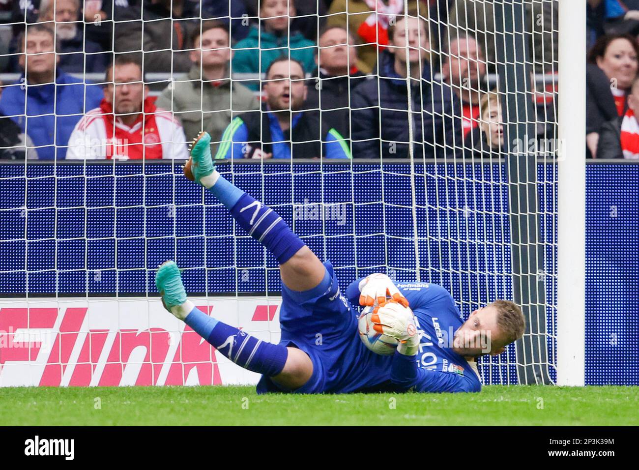 AMSTERDAM, NETHERLANDS - MARCH 5: goalkeeper Jasper Cillessen of NEC ...