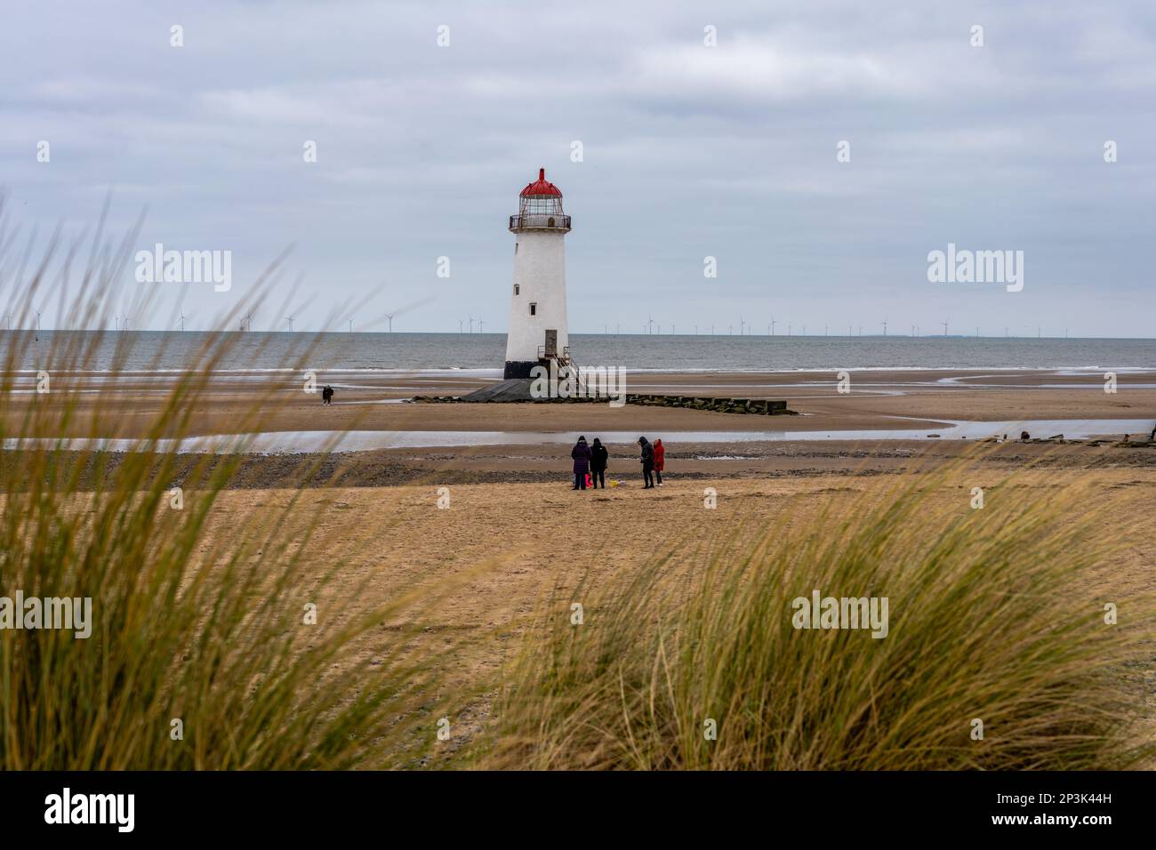 Sand dunes talacre beach point hi-res stock photography and images - Alamy