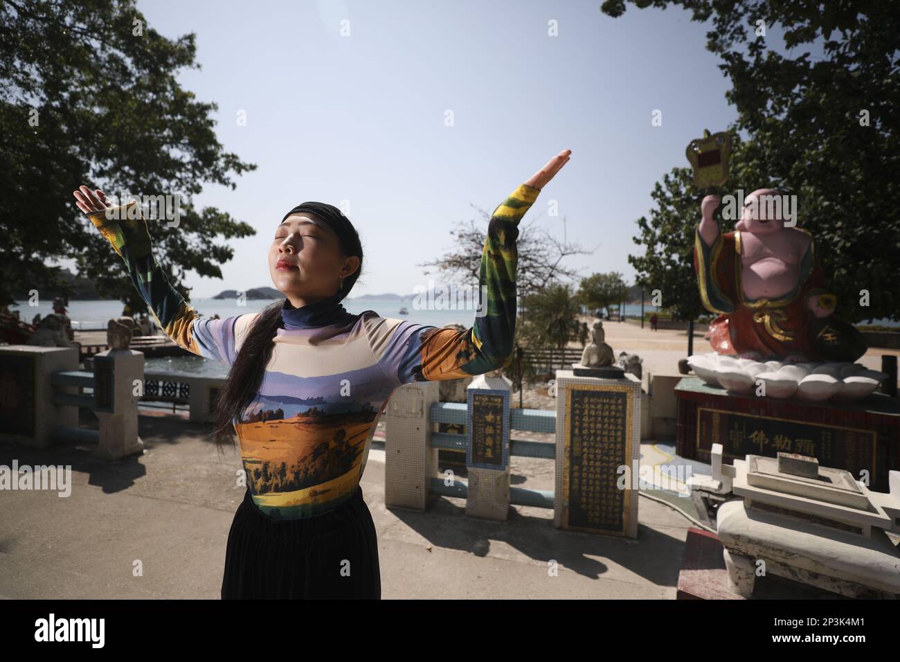 Vaevae Chan Ka-yung photographed in Repulse Bay. 23FEB23 SCMP / Xiaomei ...