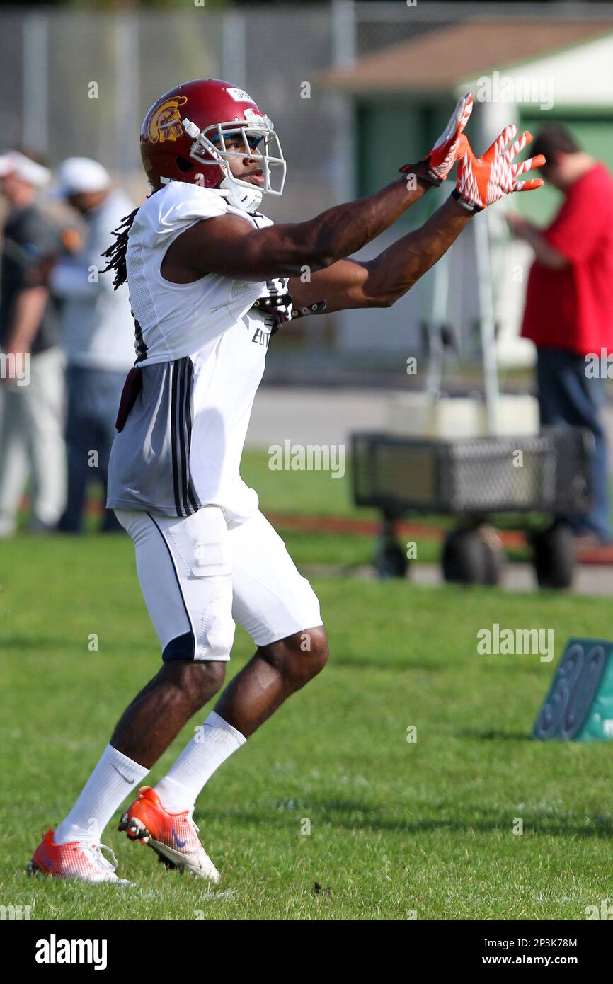 13 JAN 2015: Joshua Shaw (16) of Southern California during the East ...