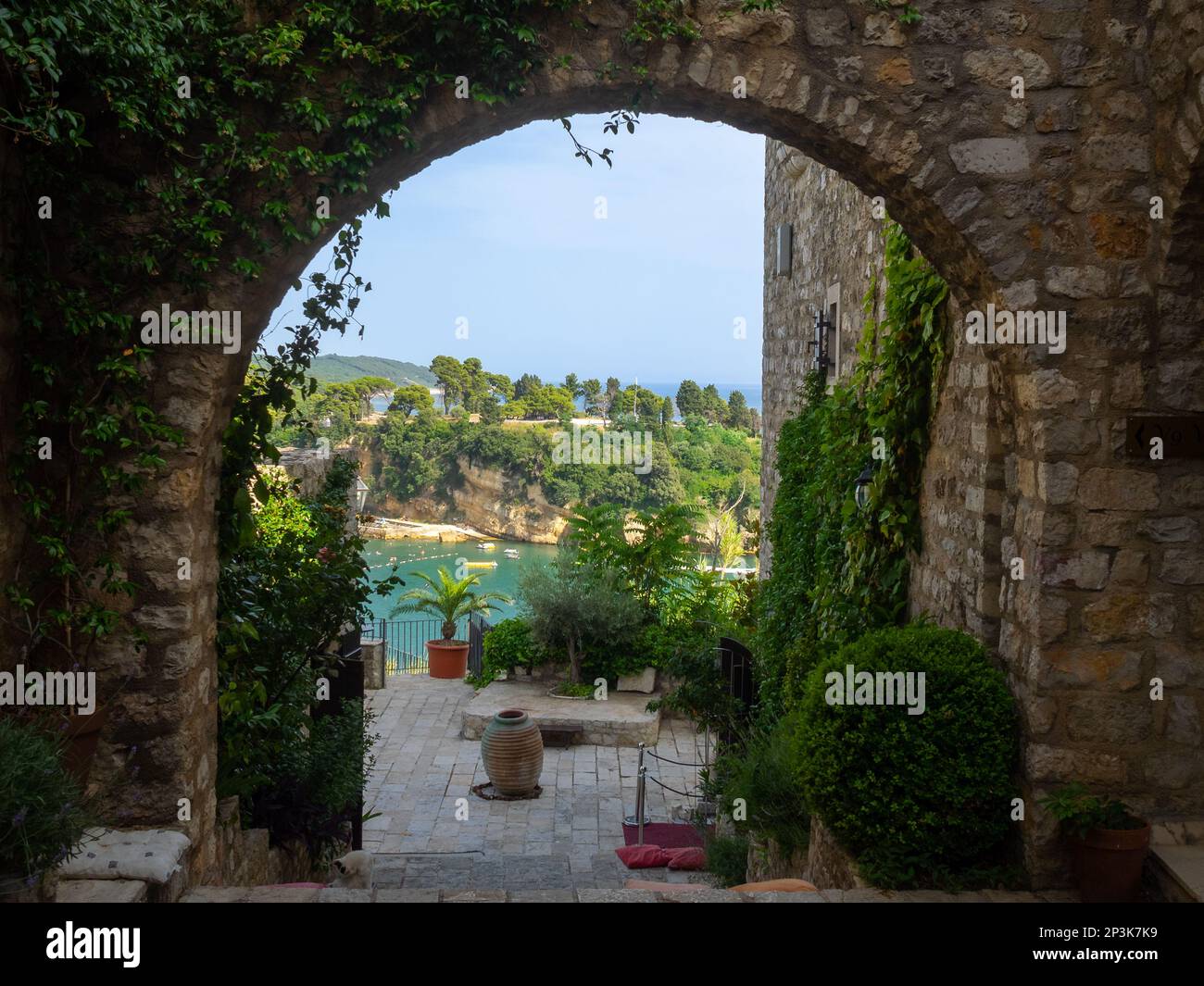 Old town Ulcinj Stock Photo - Alamy