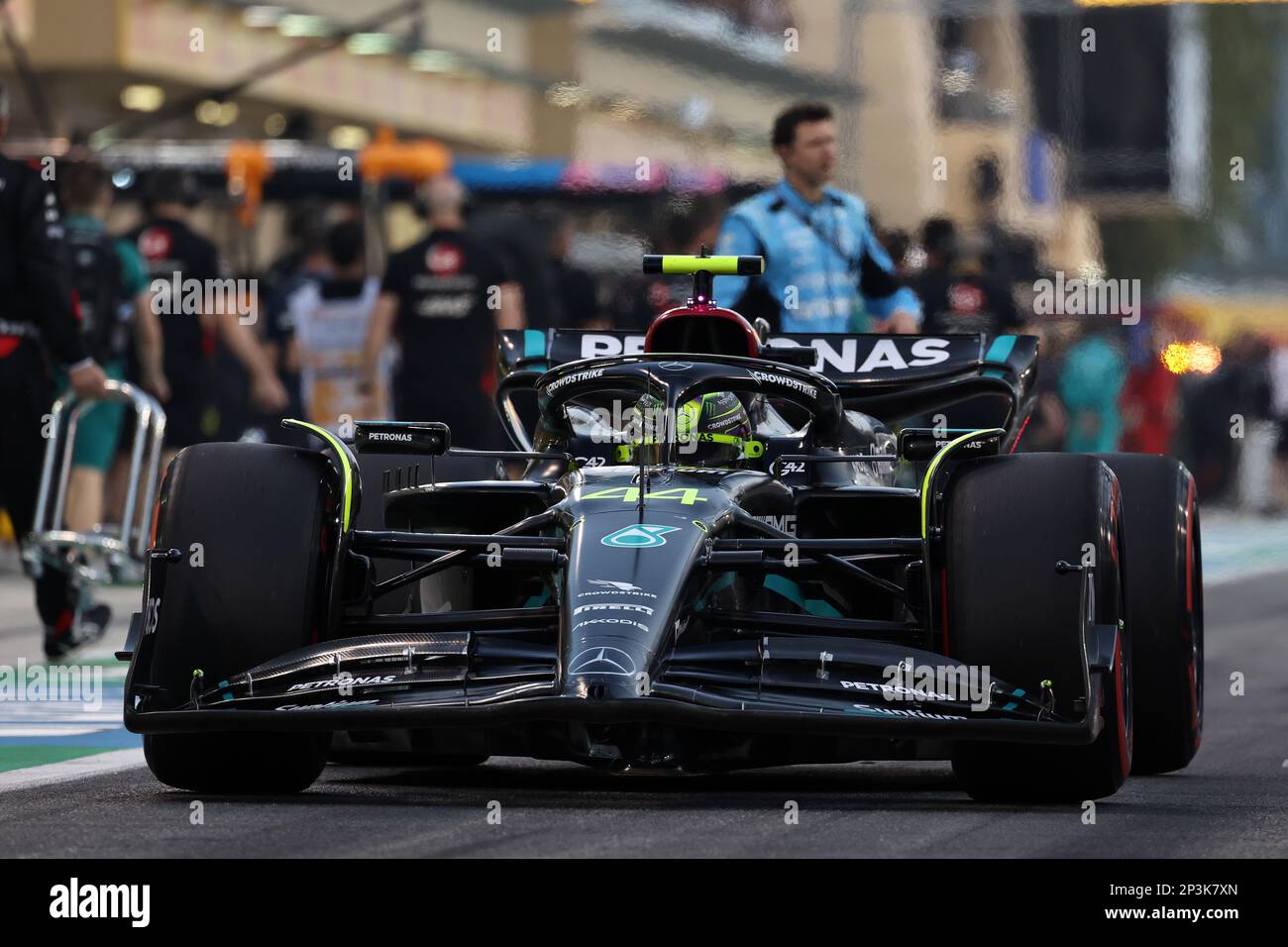 Lewis Hamilton (GBR) Mercedes AMG F1 W14. Formula One World ...