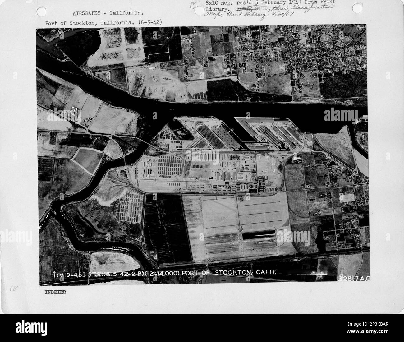 Port of stockton california Black and White Stock Photos & Images - Alamy