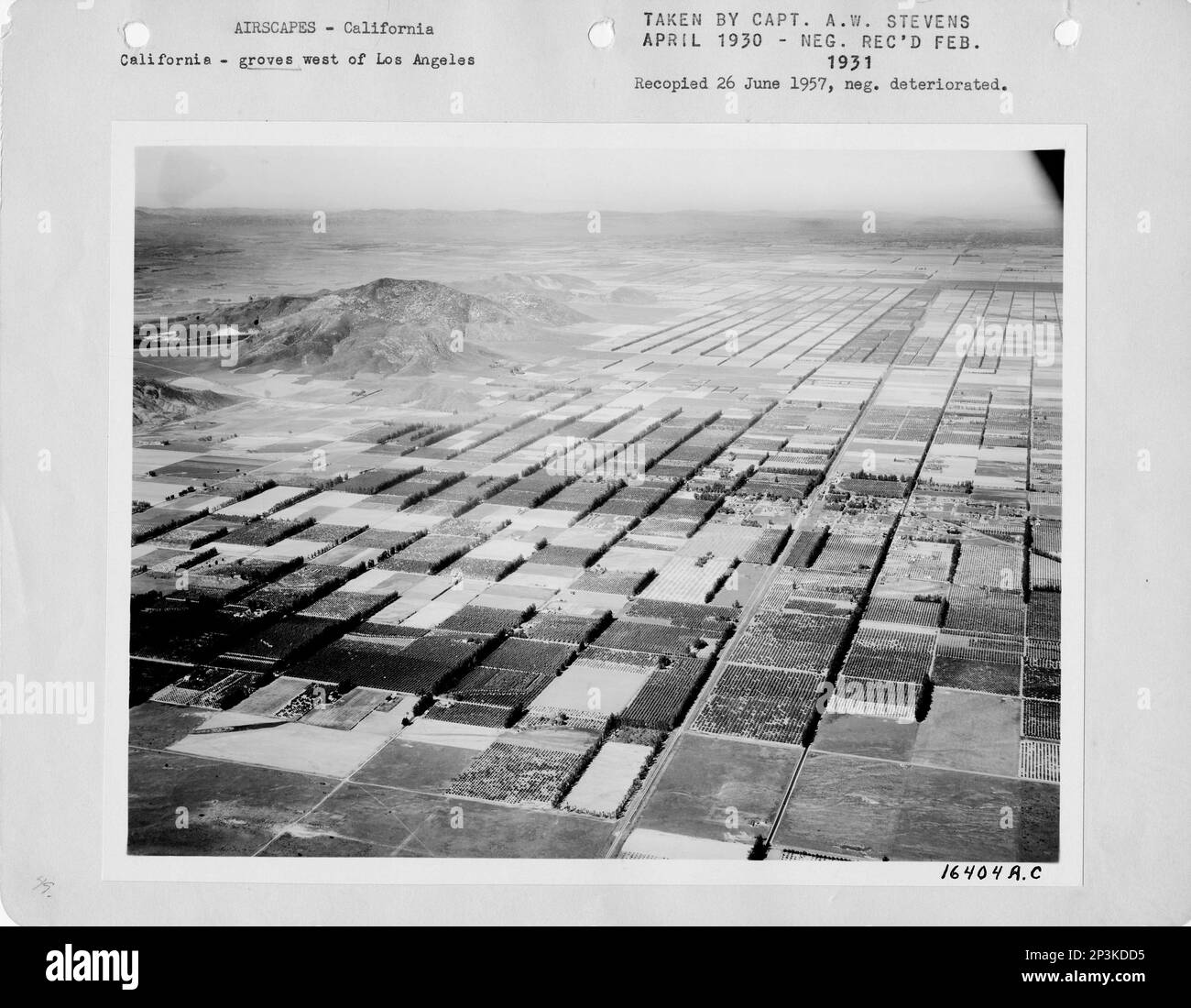 Los angeles birds eye view Black and White Stock Photos & Images - Alamy