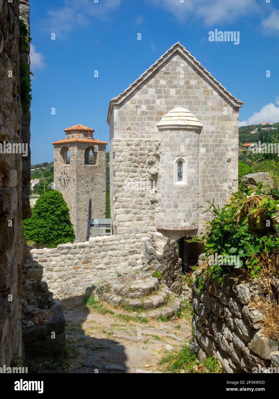 Stari Bar ruins Stock Photo - Alamy