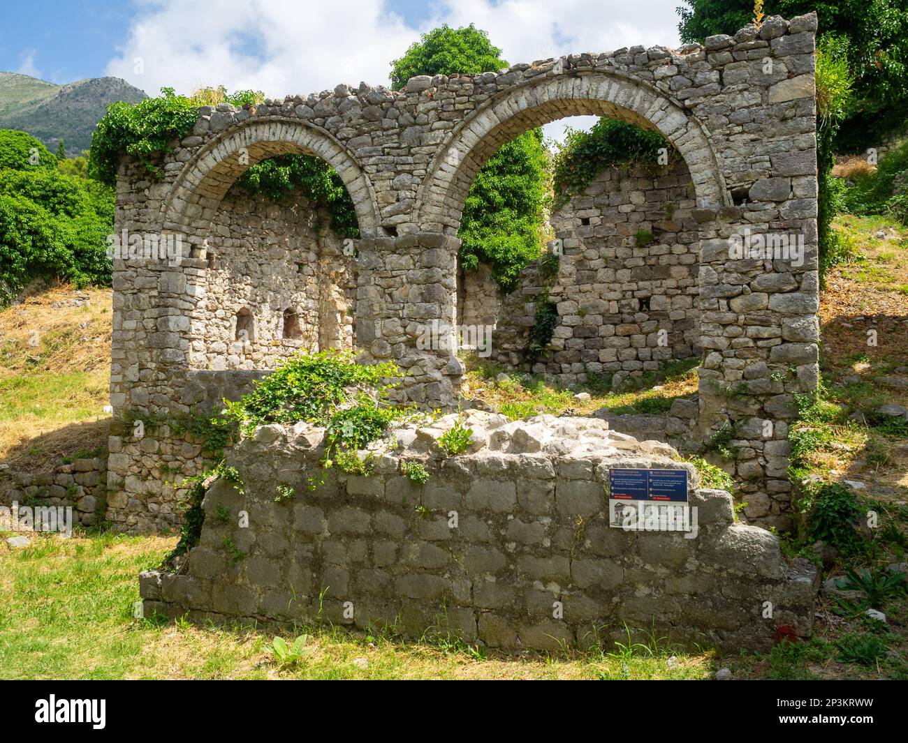 Stari Bar ruins Stock Photo - Alamy