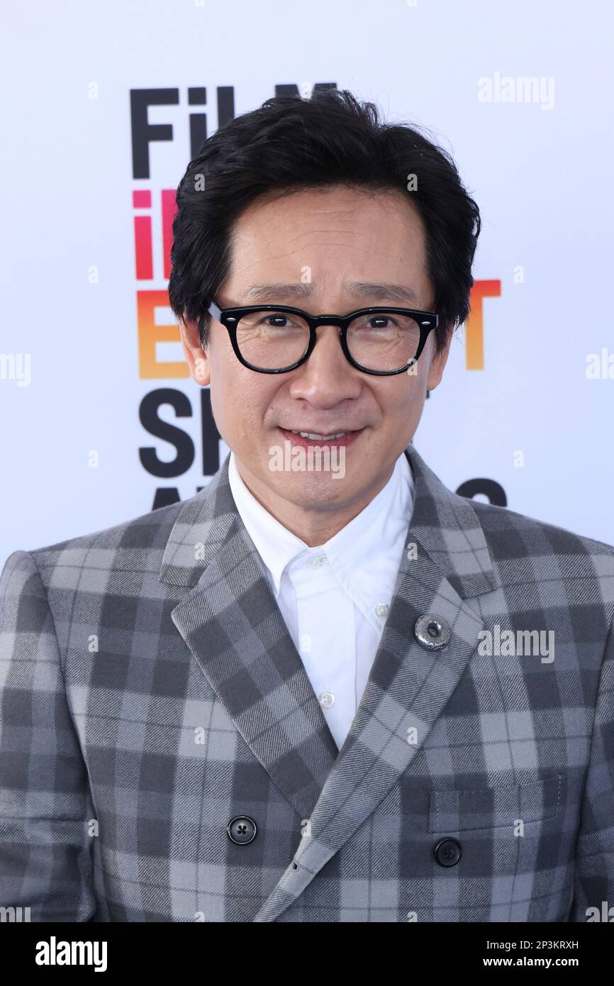 Ke Huy Kwan attends the 2023 Film Independent Spirit Awards on March 04 ...
