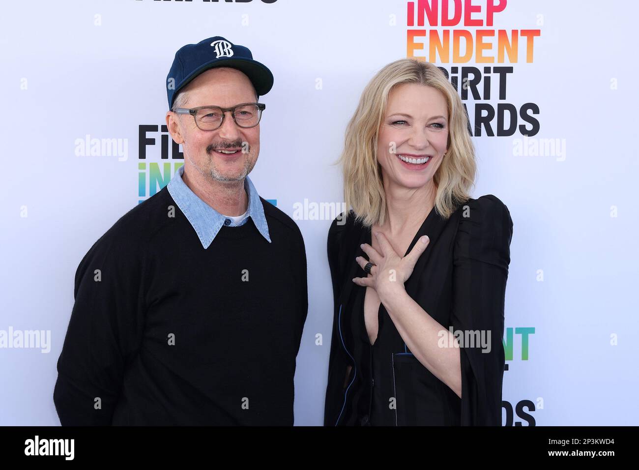 Todd Field, Cate Blanchett attend the 2023 Film Independent Spirit ...