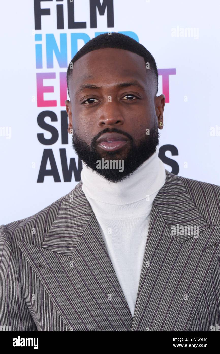 Dwayne Wade attends the 2023 Film Independent Spirit Awards on March 04 ...