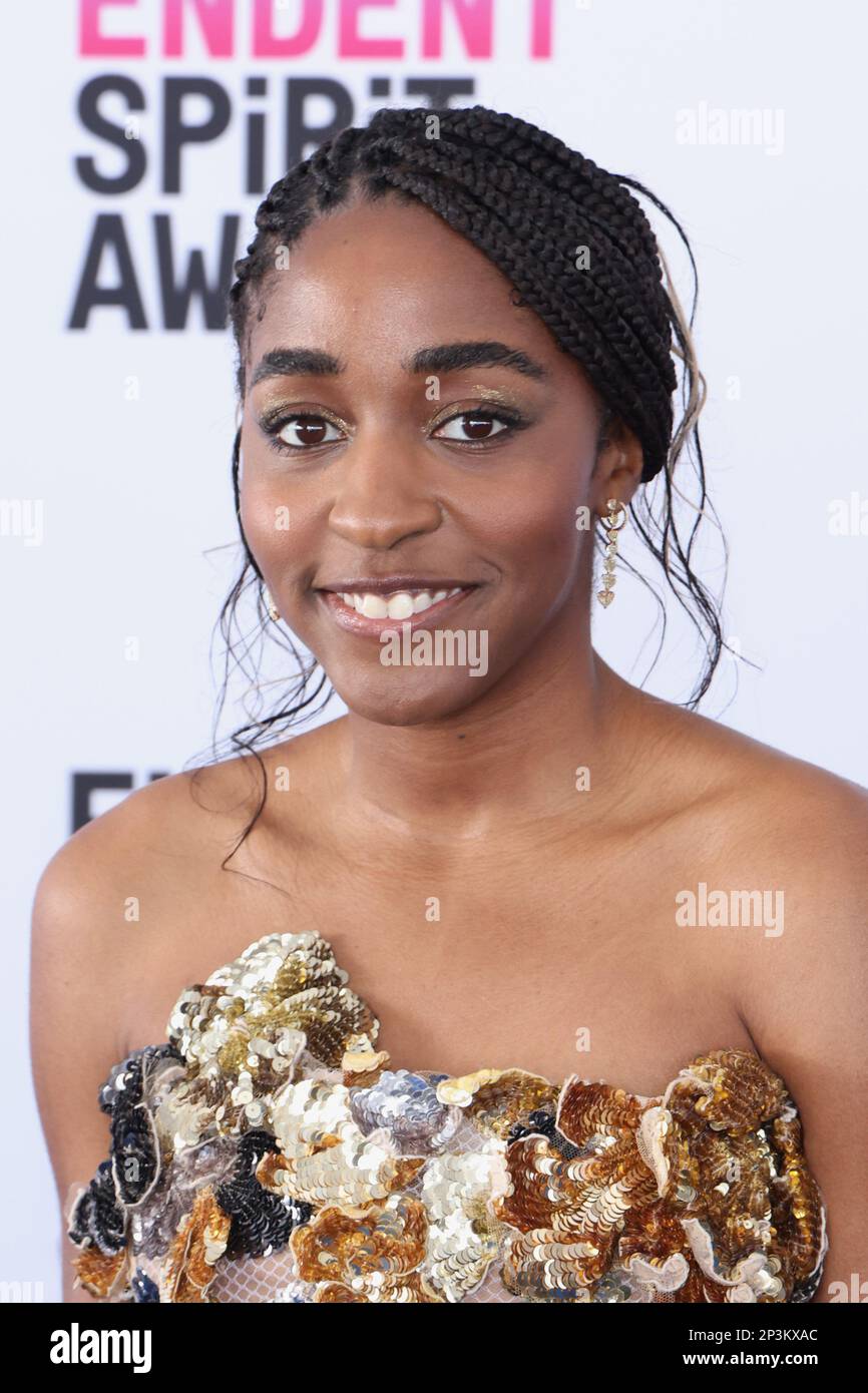 Santa Monica, USA. 04th Mar, 2023. Ayo Edebiri attends the 2023 Film ...
