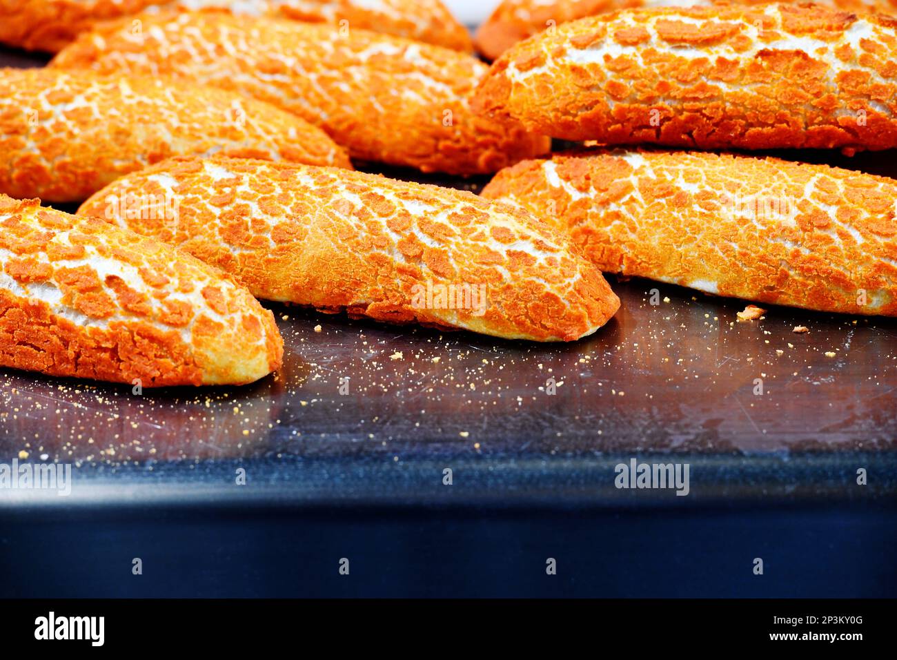 Tiger Bread in a bakery - France Stock Photo - Alamy
