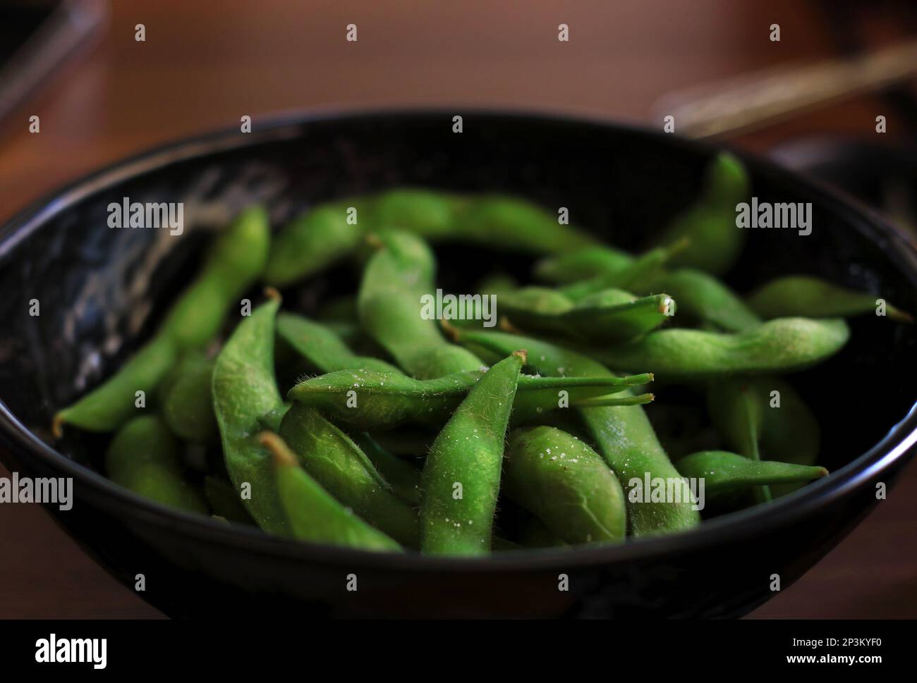 Steamed edamame beans hi-res stock photography and images - Alamy