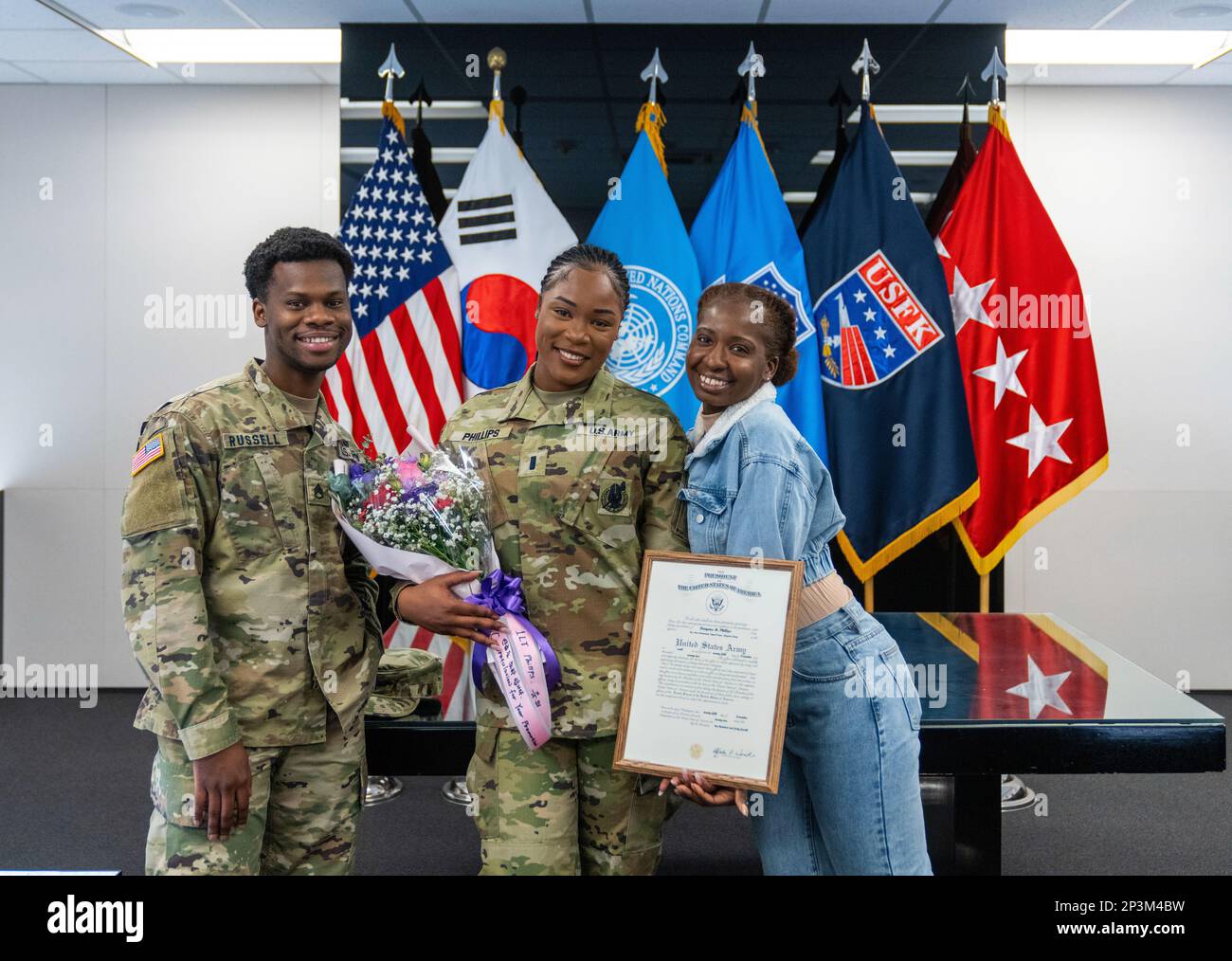 On January 12, the 41st Signal Battalion hosted a promotion ceremony ...