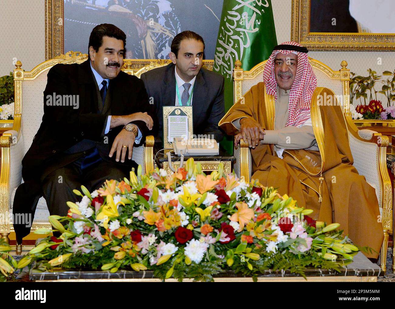 In this photo released by Saudi Press Agency, Deputy Crown Prince of ...