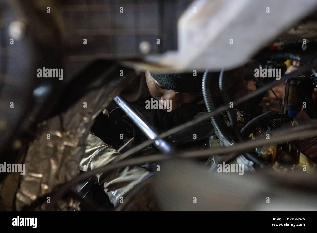 U.S. Air Force Senior Airman Alex Mills, 23rd Logistics Readiness ...