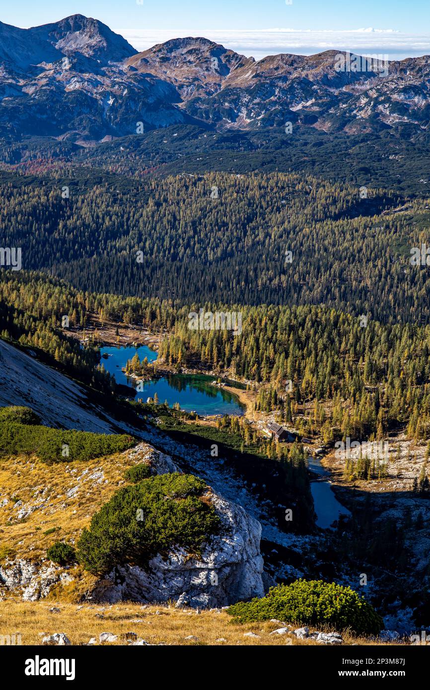 Seven Triglav lakes valley in Julian alps, Slovenia Stock Photo - Alamy