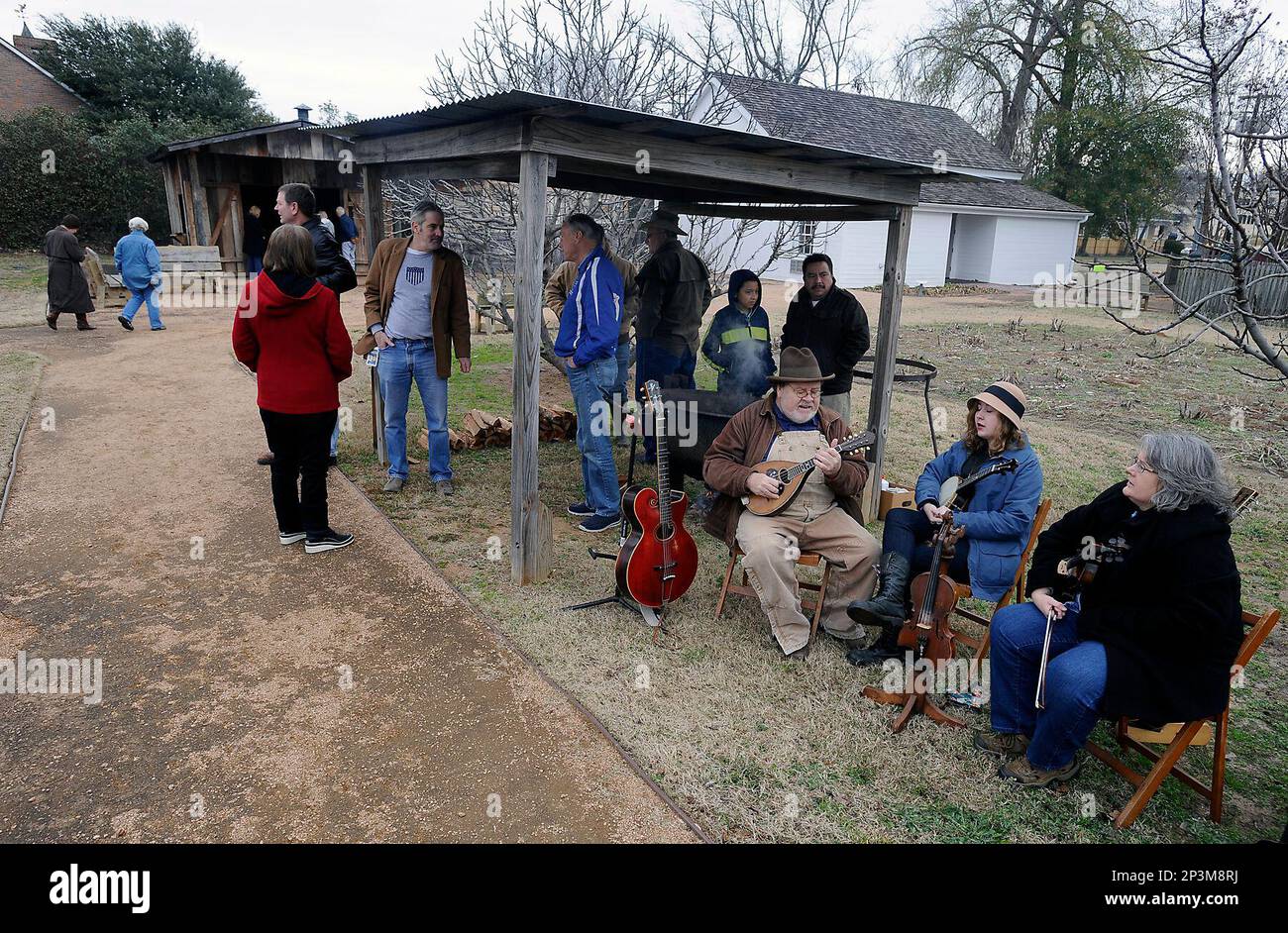 The Hartz clan Steve, seated left, Sidney Rose and Sheryl perform next ...