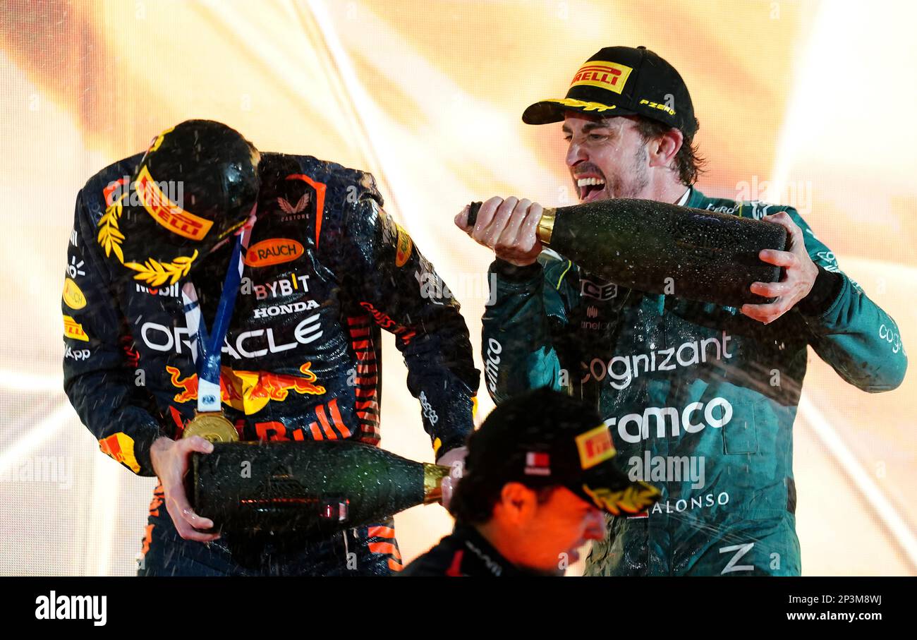 Fernando alonso max verstappen hi-res stock photography and images - Alamy