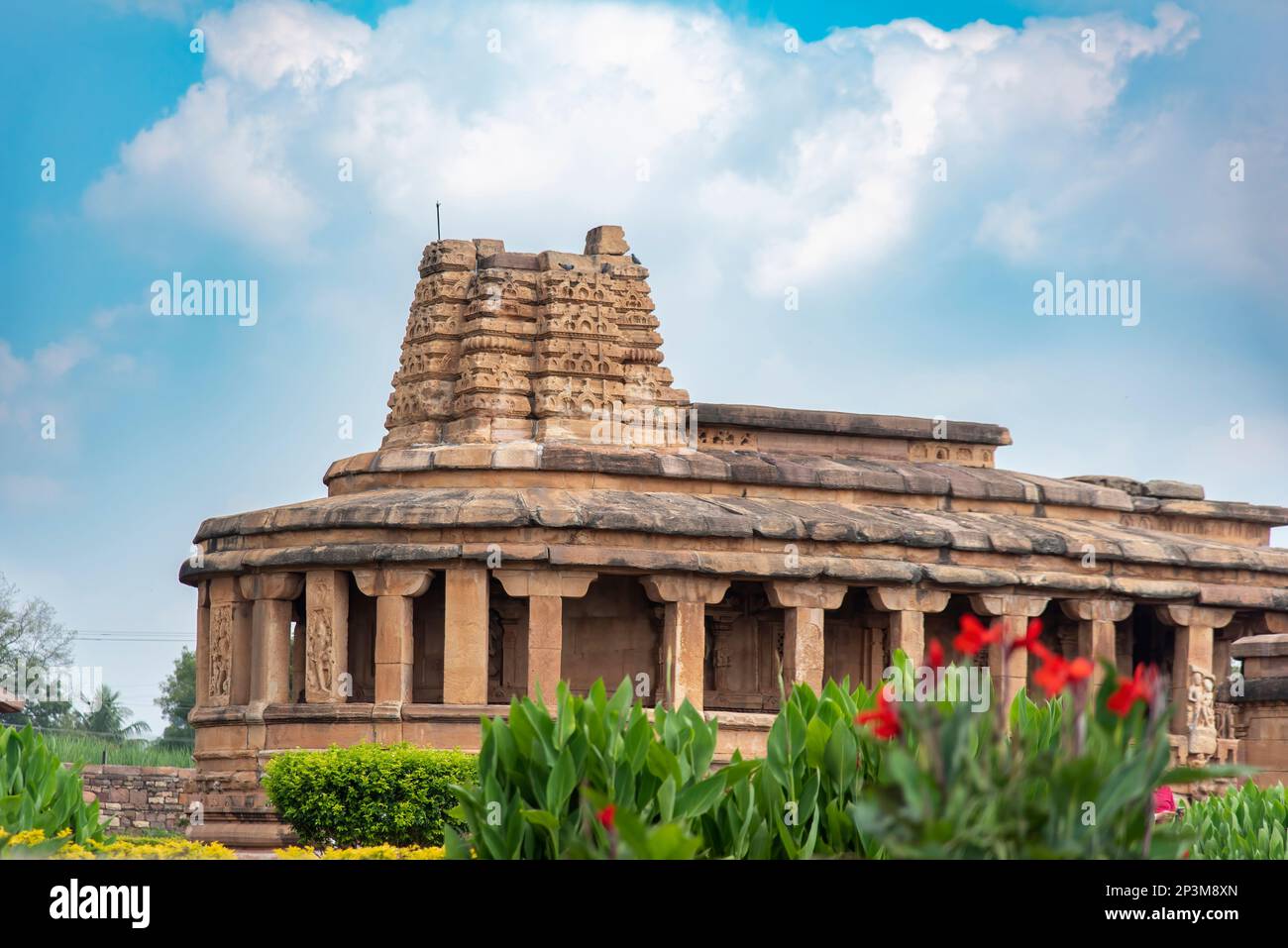 Durga temple in aihole karnataka hi-res stock photography and images ...