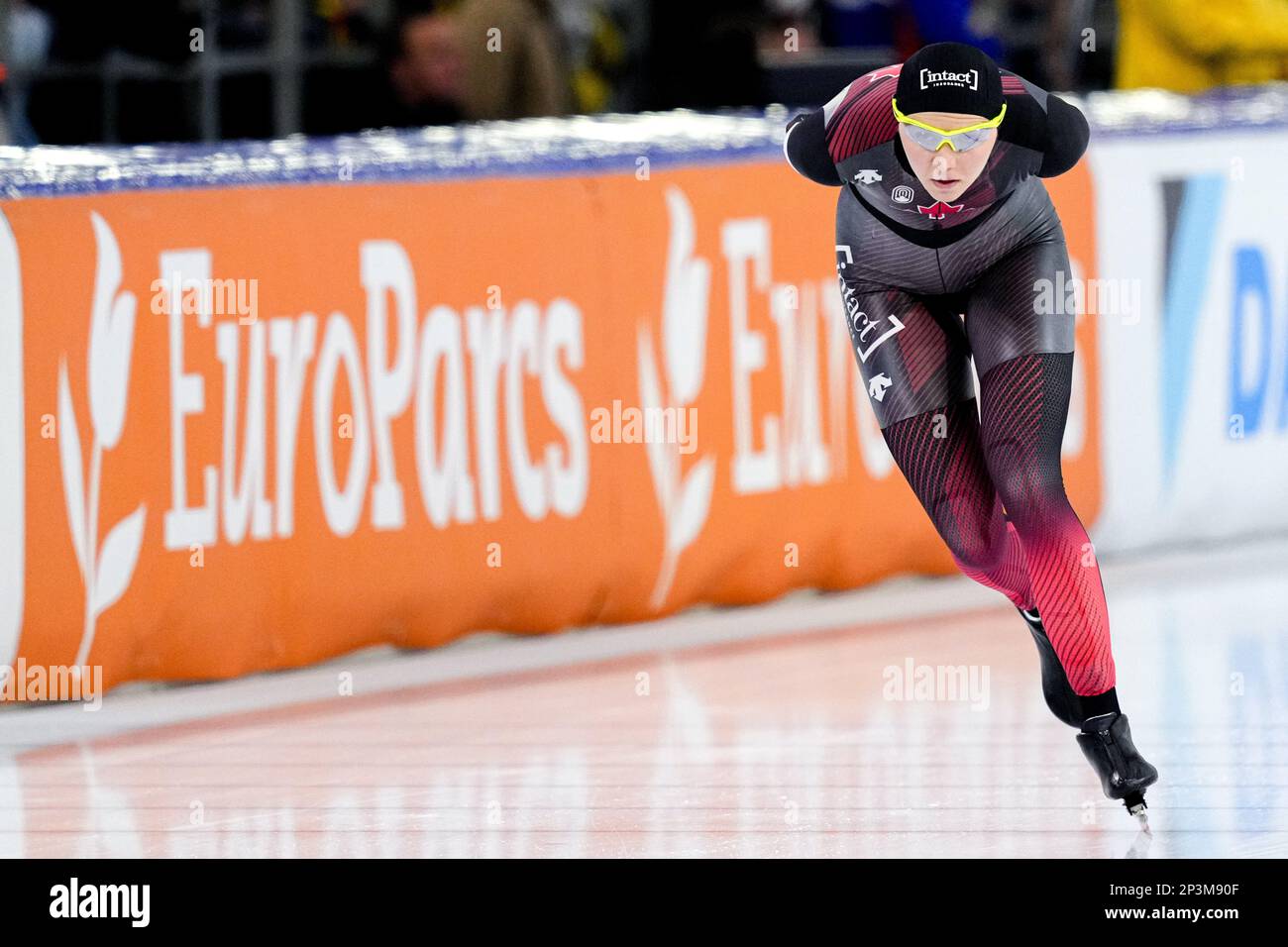 HEERENVEEN,NETHERLANDS - MARCH 5: Isabelle Weidemann of Canada ...