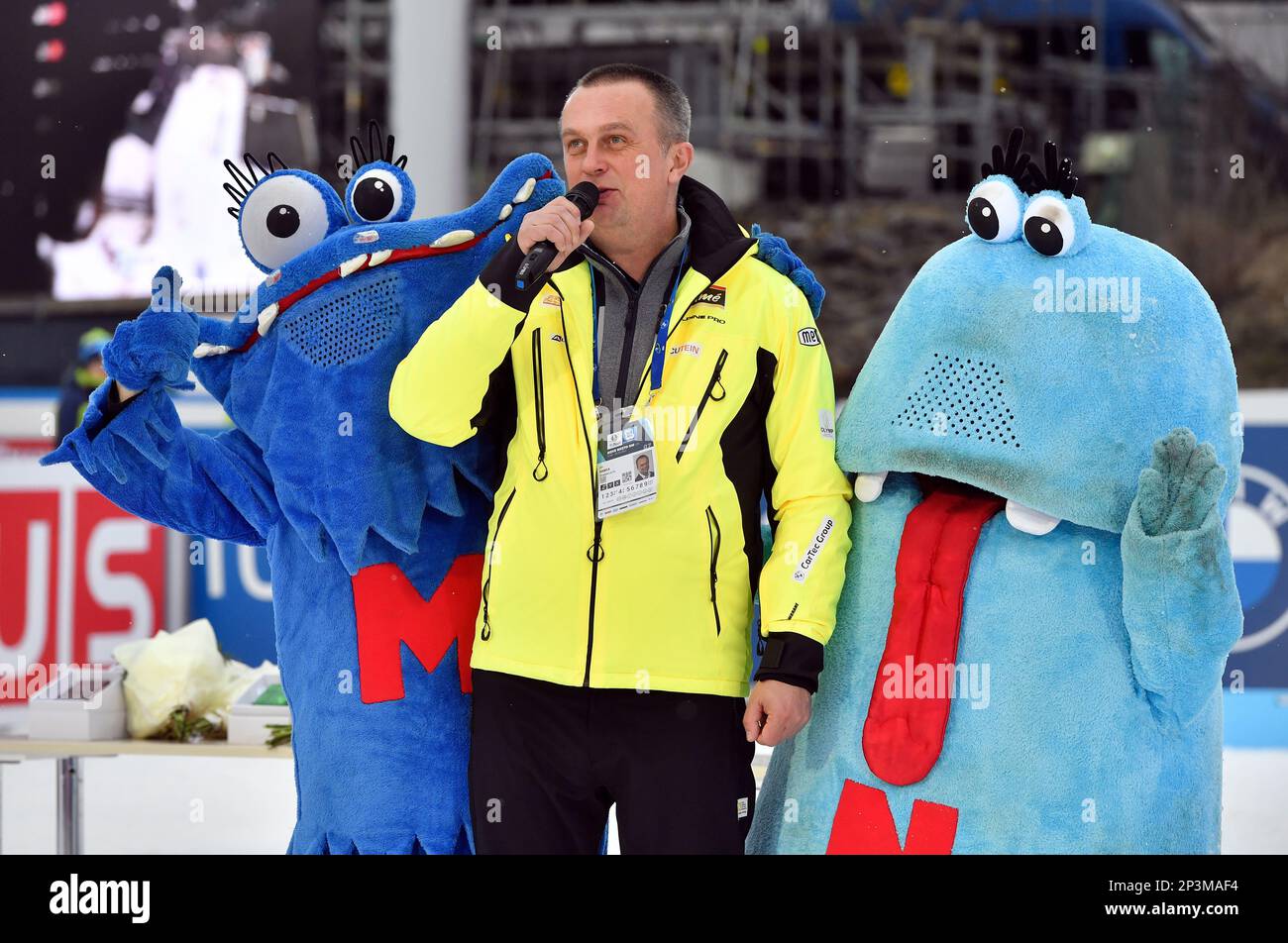 Biathlon World Cup race - mixed pairs, 5 March 2023 Nove Mesto na ...