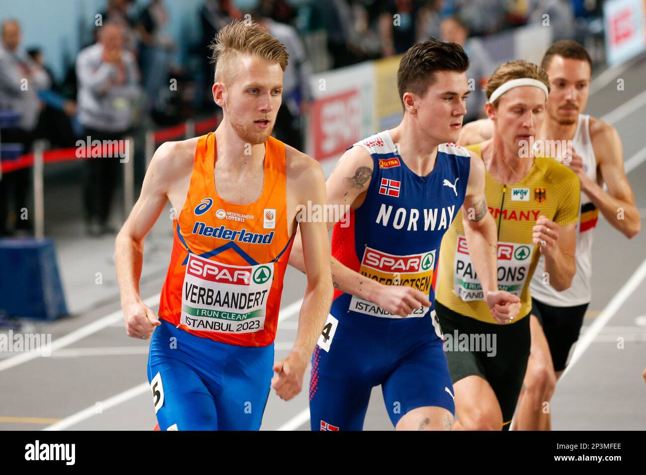 ISTANBUL, TURKEY - MARCH 5: Tim Verbaandert of the Netherlands ...