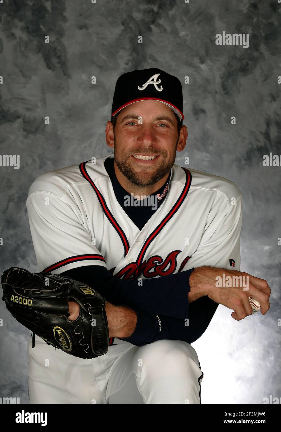 Atlanta Braves John Smoltz poses for a portrait during at Wide World of ...